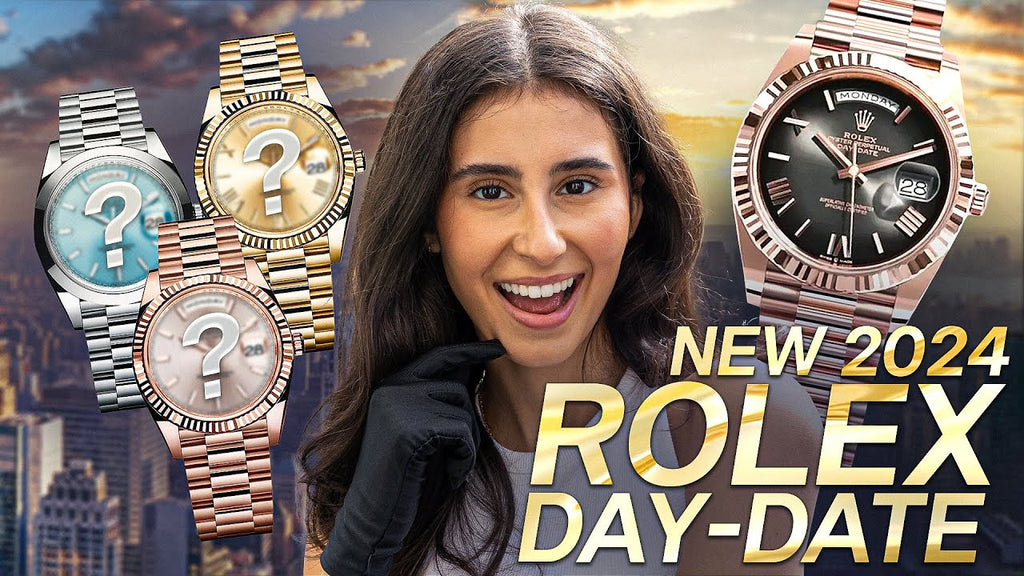 Showcasing 2024 Rolex Ombré Dial Day-Date 40 and more Rolex Day-Dates ...
