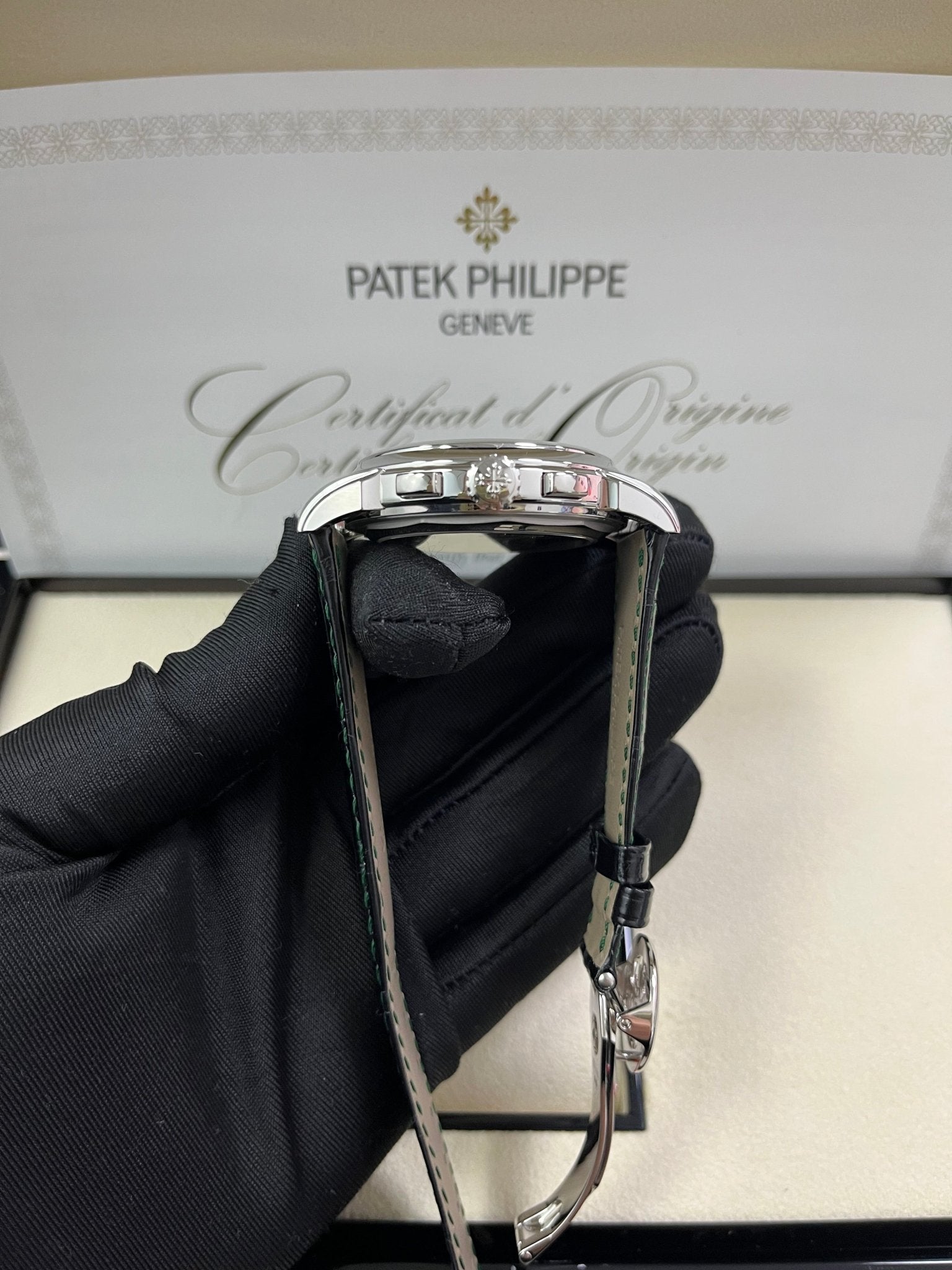 Patek Philippe Perpetual Calendar Chronograph Grand Complications Plat ...