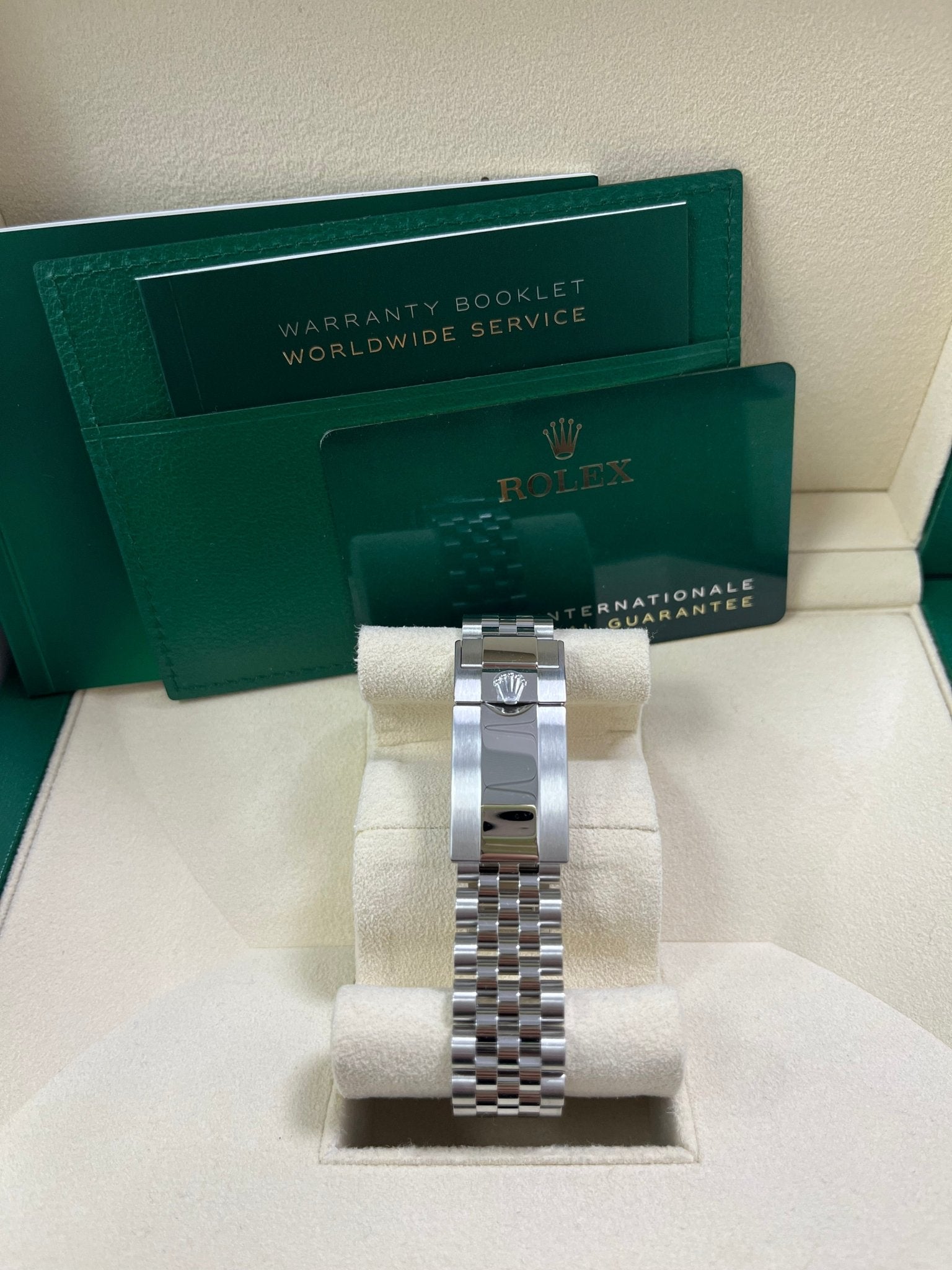 Rolex GMT-Master II Black Grey Bezel Jubilee Bracelet 126710GRNR ...